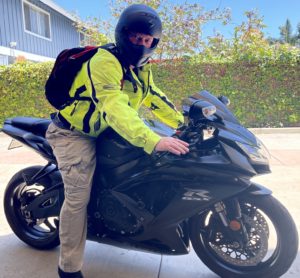 motorcycle crash biomechanics expert Dr John Lloyd - brain injury helmet